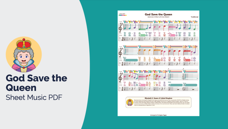 God Save The Queen—G Major Fixed Do Sheet Music-Sm Vids | Prodigies Music