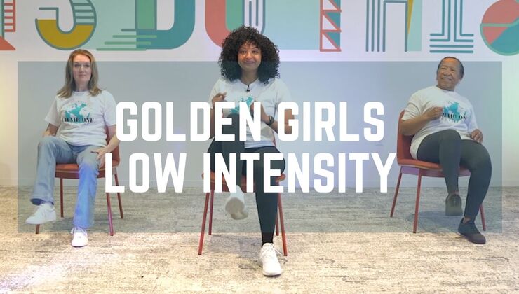 Golden Girls 30 Minute Low Intensity Seated Workout