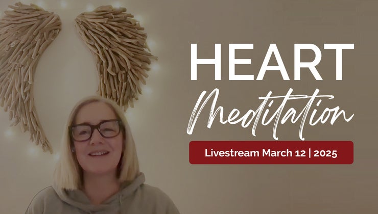 WATCH REPLAY | Livestream March 12, 2025 | Heart Meditation with Suzi