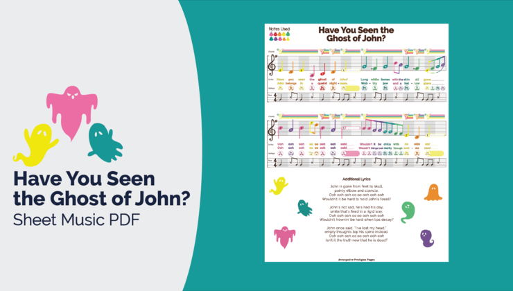 Have You Seen the Ghost of John? - Fixed Do Sheet Music PDF