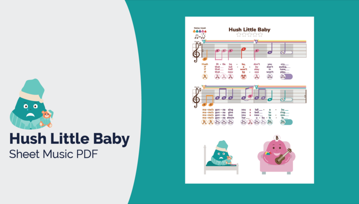 Hush Little Baby - My First Swinging Songbook - Sheet Music PDF ...