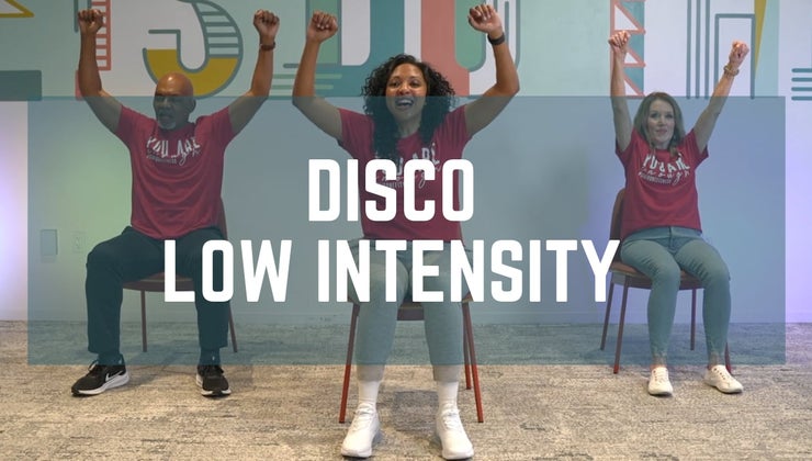 Disco Music 30 Minute Low Intensity Seated Workout