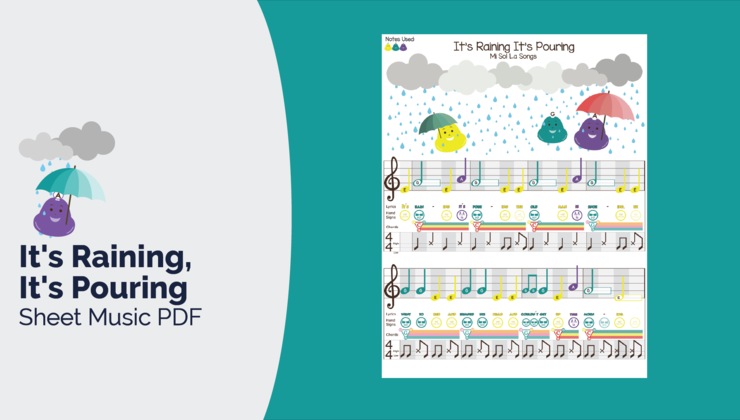 It'S Raining It'S Pouring - Mi Sol La Songs-Sm Vids