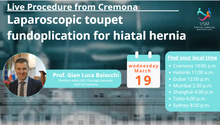 laparoscopic toupet fundoplication for hiatal hernia