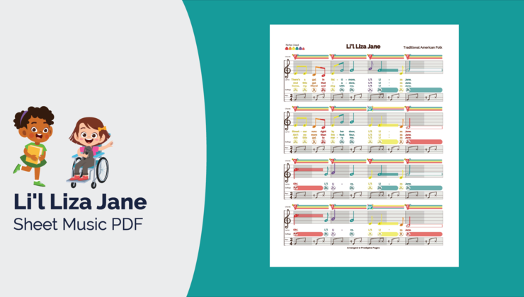 Li'L Liza Jane, Traditional American Folk- C Major - Celebrated Black Composers-Sm Vids ...