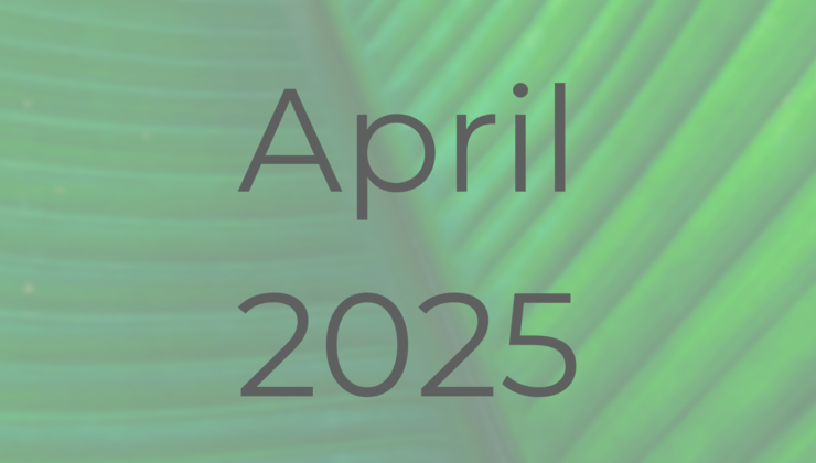 April Movement Calendar 2025