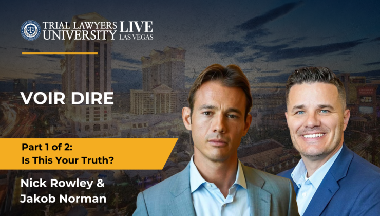 Trial Lawyers University | On Demand