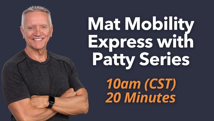 Mat Mobility Express with Patty Series-Workout 2 - MMEP-W2
