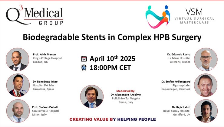 Biodegradable Stents in Complex HPB Surgery