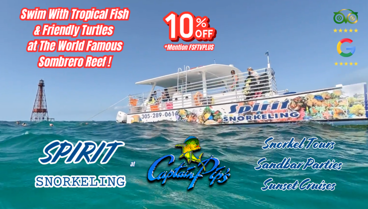 Experience the Ultimate Adventure with Spirit Snorkeling at Captain Pip's!