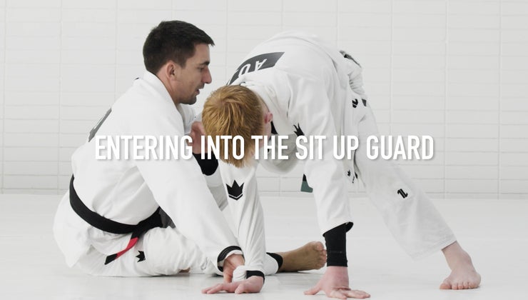 Entering into the Sit Up Guard | AOJ+