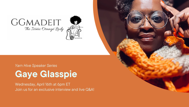 April Guest Speaker: Gaye Glasspie of GG Made It 🧡