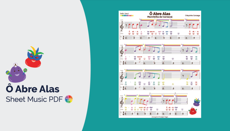 O Abre Alas—Chiquinha Gonzaga—A Minor—Movable Do Sheet Music-Sm Vids