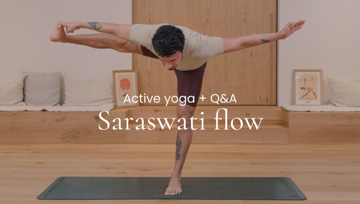 Directo | Saraswati flow. Vinyasa con Arturo Tierra
