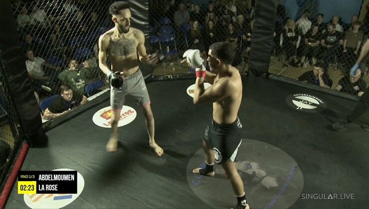 Adam Abdelmoumen Vs Oliver La Rose - 62kg Amateur Mma Bout - Combat ...