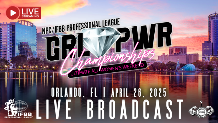 2025 IFBB Pro NPC GRL PWR Championships | Center Podium TV