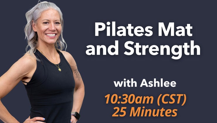 Pilates Mat and Strength Series-Workout 4 - MAS-W4