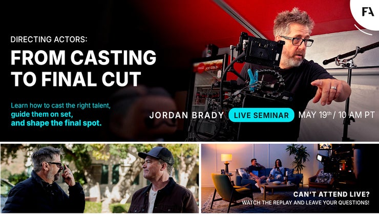 Directing Actors: From Casting to Final Cut | Live Seminar