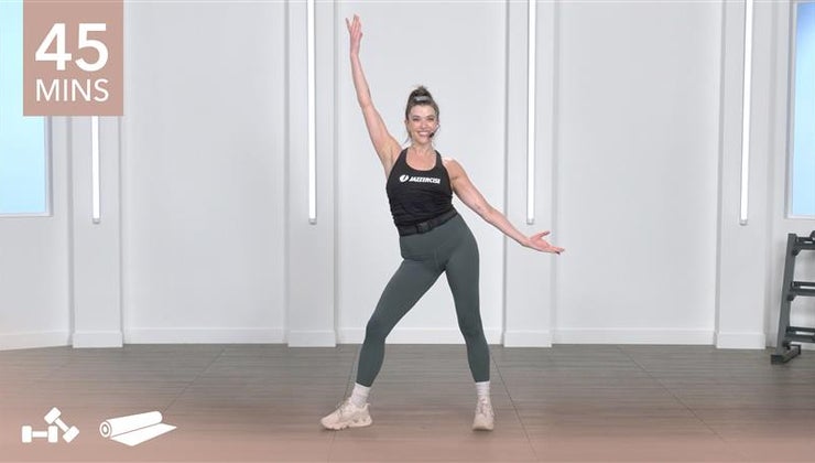 Vital Sculpt HIIT 3| 45-Min Strength Cardio Workout | Jazzercise On Demand