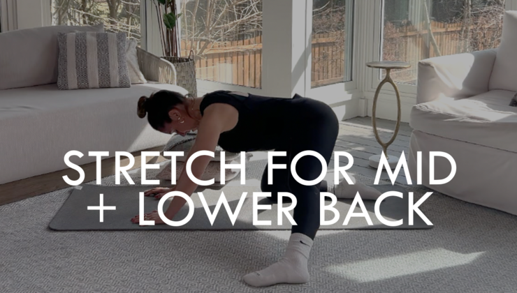 Stretch For Mid + Lower Back