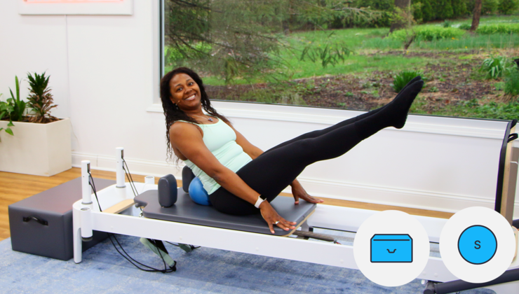 Jump and Flow Reformer Series Intermediate Workout #2 (video)