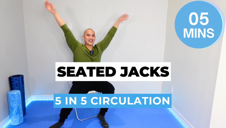 Seated Jacks for Circulation (5 in 5)