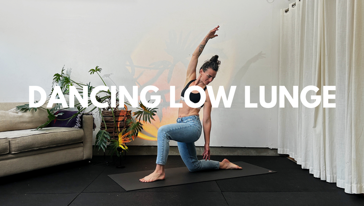 Dancing Low Lunge Flow Prompts