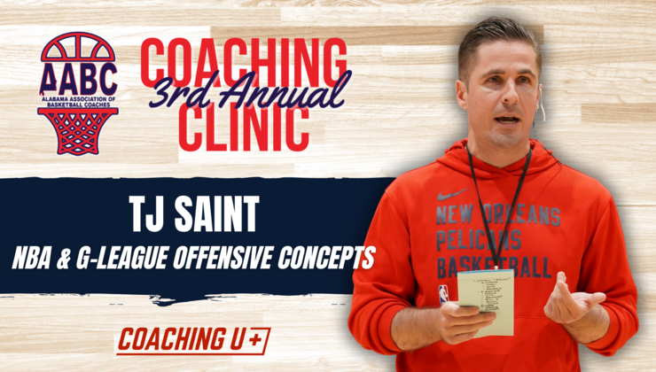 TJ Saint: NBA and G League Offensive Concepts for Any Level