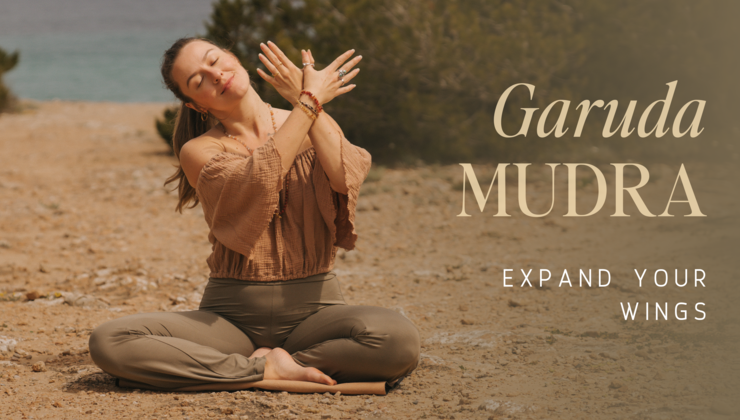 Garuda Mudra 🦅 Expand your wings⎪Guided Embodied Meditation