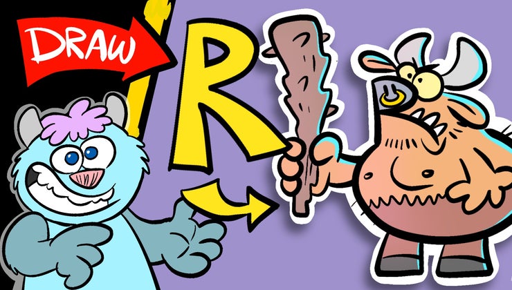 How to Draw a Minotaur| Fun Cartoon Lesson for Kids
