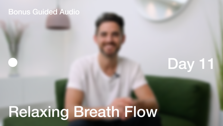 Day 11B | Relaxing Breath Flow | A Gentle Practice to Release and Unwind