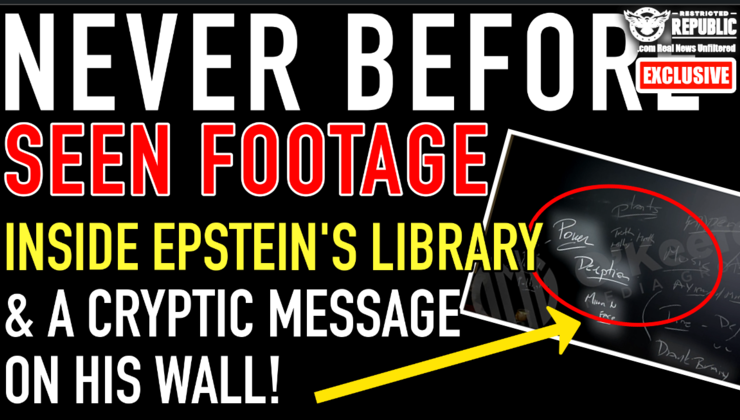 Exclusive: Never Before Seen Footage INSIDE Epstein’s Library & a ...