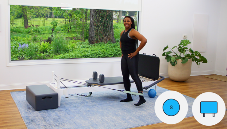 Jump and Flow Reformer Series Advanced Workout #3 (video)