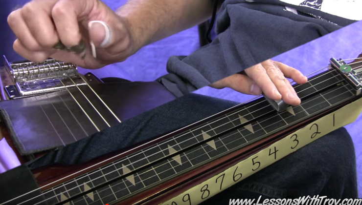 Blues Grooves - Open G - Lap Steel or Dobro | Lessons With Troy - Streaming