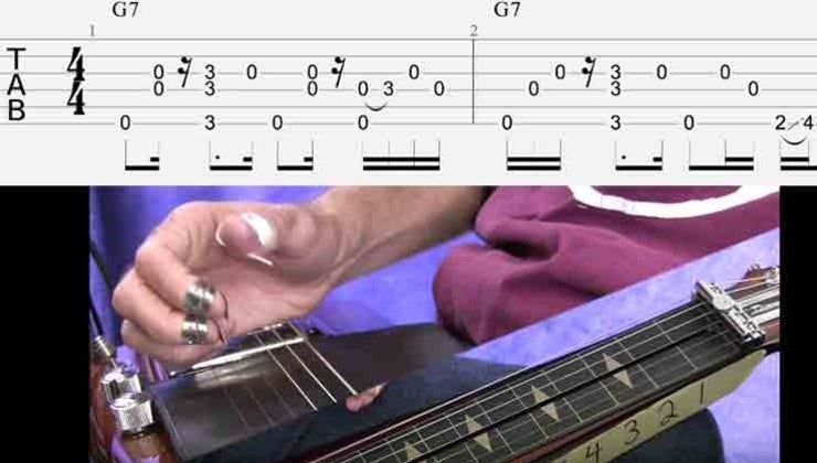 Rollin' and Tumblin' - Open G - for Lap Steel or Dobro | Lessons With ...