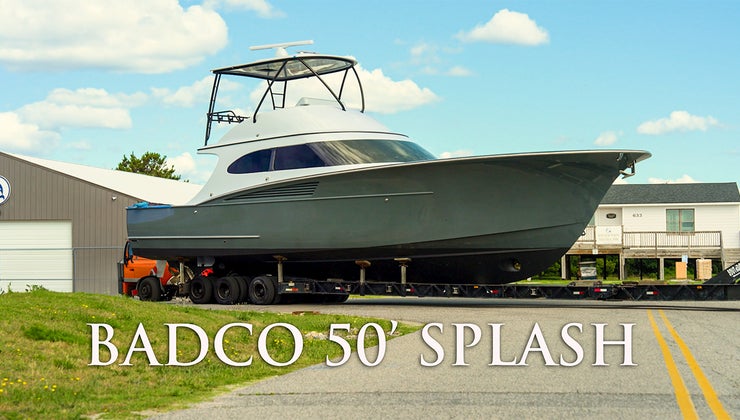 First Splash - The BADCO 50 Gameboat by Croswait Customs