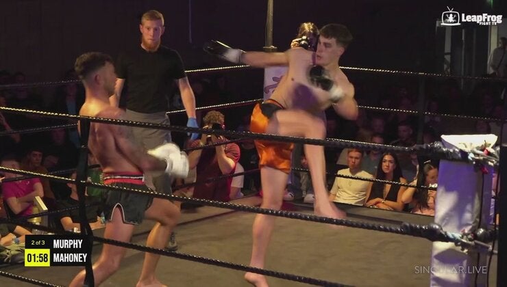 Jack Murphy Vs Aaron Mahoney - 73kg Amateur Muay Thai . 10th May 2025 . Evolution Fight Show