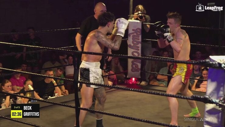 Gustavo Beck Vs George Griffifhs - 63.5kg Muay Thai Bout - 10th May 2025 - Evolution Fight Show