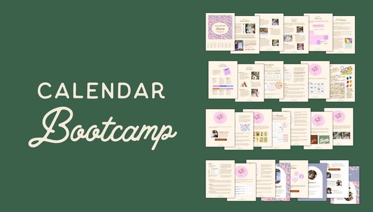 Calendar Bootcamp Schedule