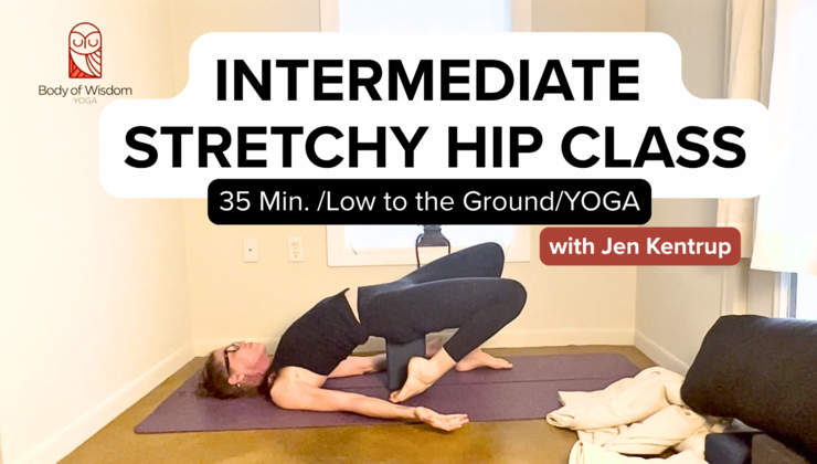 Intermediatae Stretchy Hip Class | Body Of Wisdom Yoga