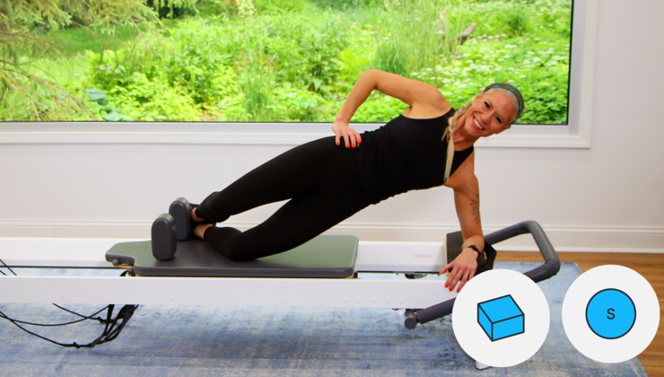 Foundations for a Healthy Back: Reformer Series Beginner Workout #1 (video)