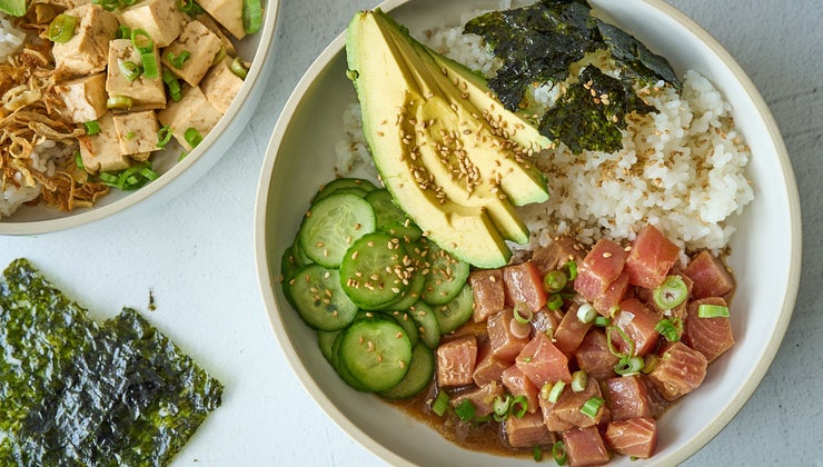 shortcut poke bowls