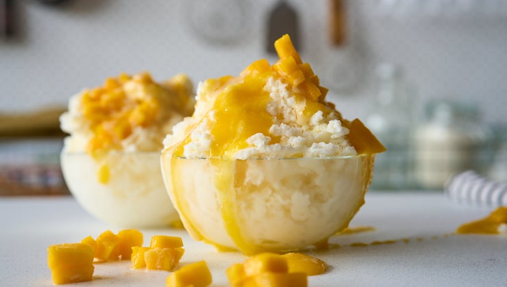 Mango Creamsicle Shave Ice