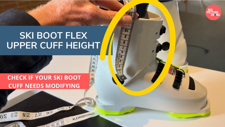 Adjust Ski Boot Cuff for Better Flex