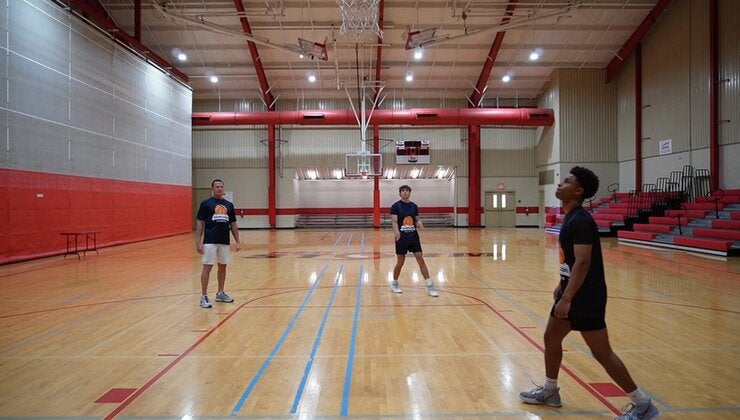 Foundation Movement Shooting Drills | Lesson 22 | 2 Spot Catch & Shoot ...