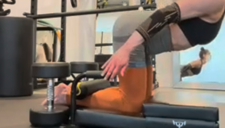Poor Man Glute Ham raises & Nordics