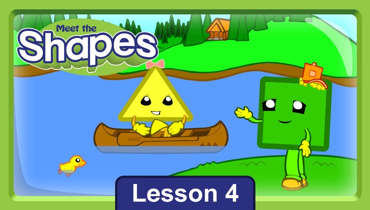 Preschool Prep Kids Club | Online Class | Meet the Shapes | Lesson 4