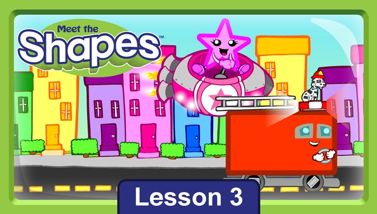 Preschool Prep Kids Club | Online Class | Meet the Shapes | Lesson 3