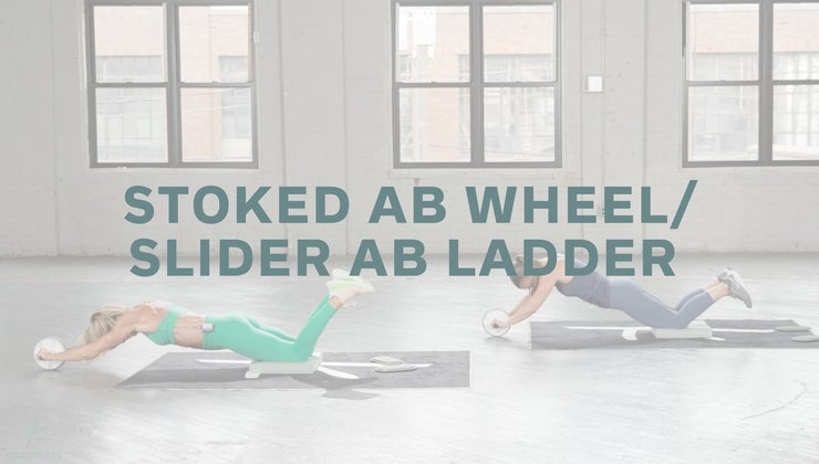 Stoked Ab Wheel/Slider Ab Ladder