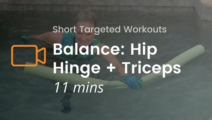 Balance Hip Hinge And Triceps